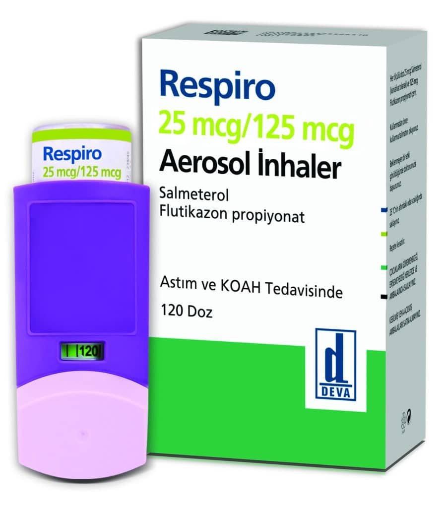 RESPIRO 25 MCG/125 MCG AEROSOL INHALER | SGK Ödüyor Mu